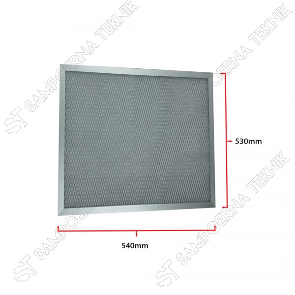 FILTER SPLIT DUCT 625mm x 575mm x 45mm | Sampoerna Teknik