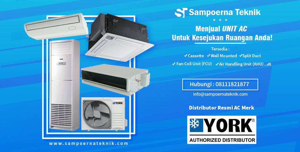 Sampoerna Teknik YORK Air Conditioning | Distributor unit dan sparepart ...